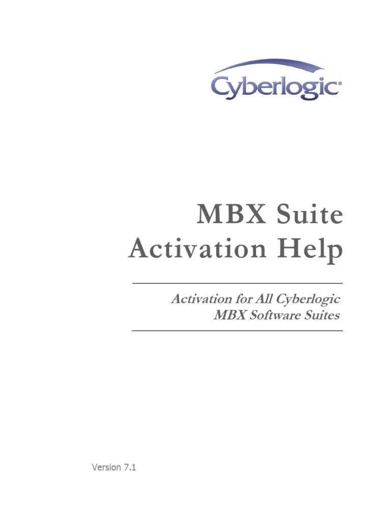 Mbx Suite Activation Help Pdf Internet World Wide Web