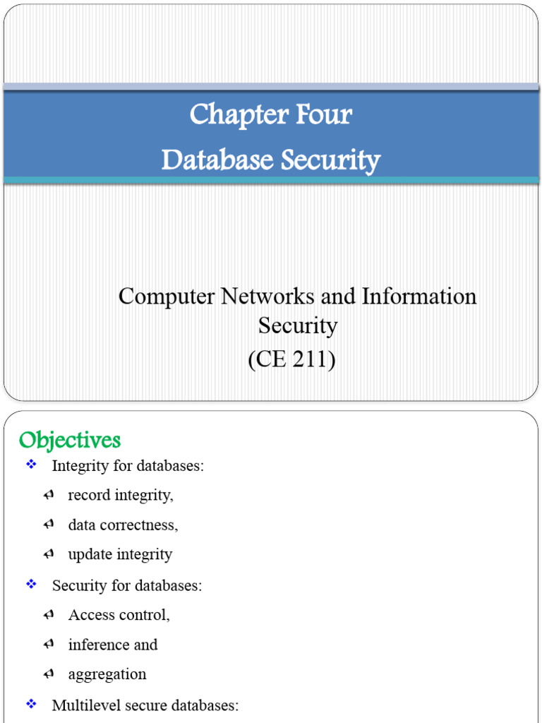 Chapter Four | PDF | Databases | Relational Model