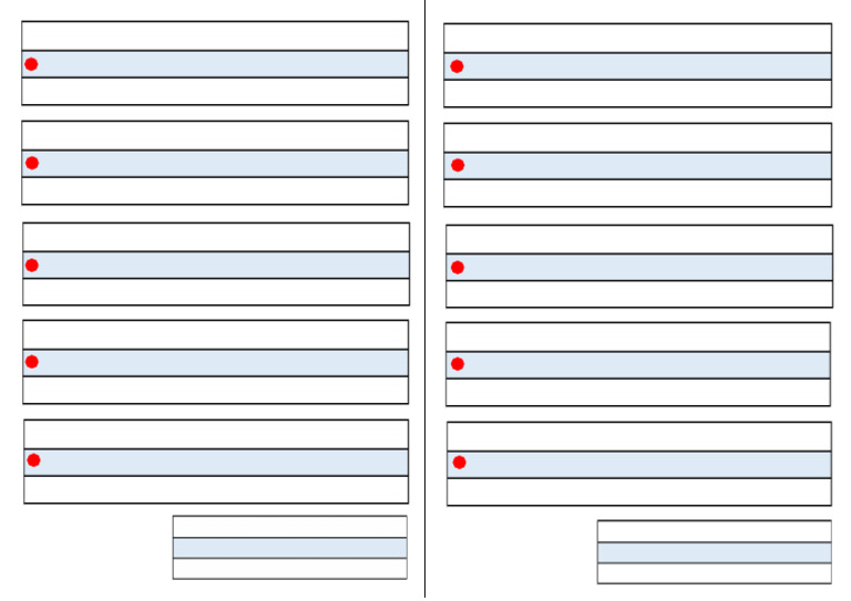 Hoja Doble Linea para Escritura | PDF