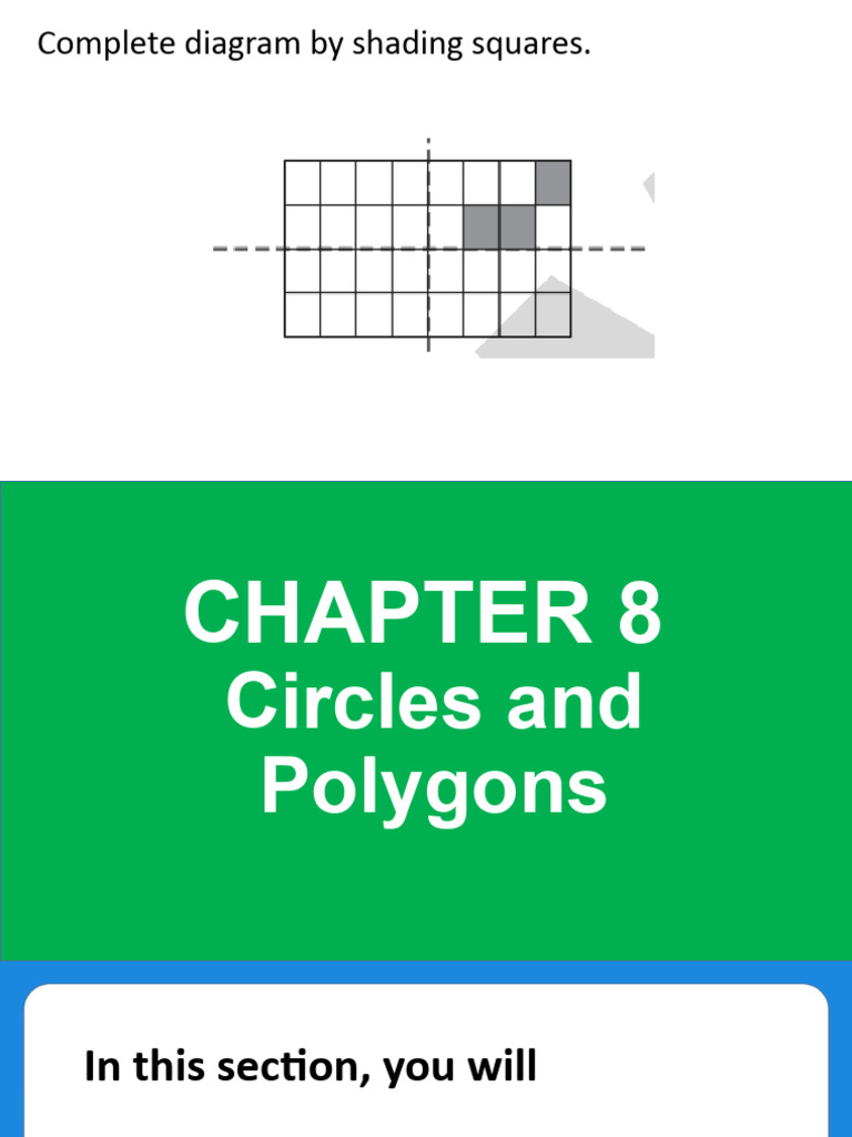 Circles and Polygons Overview | PDF | Circle | Pi