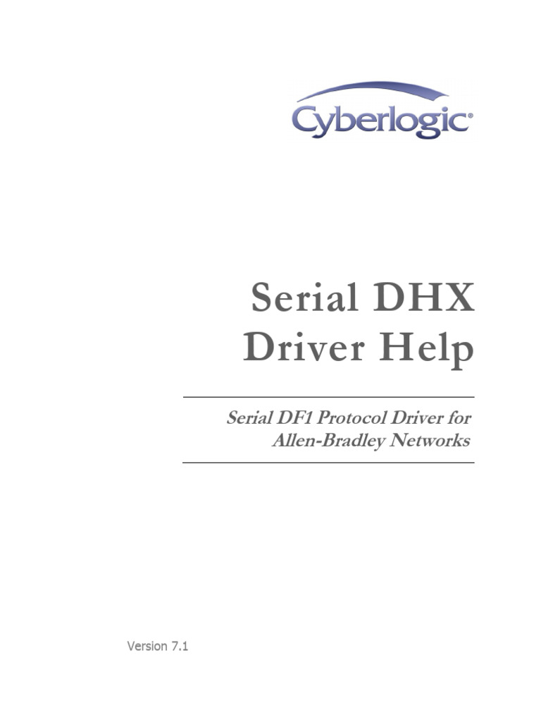 Serial DHX Driver Help | PDF