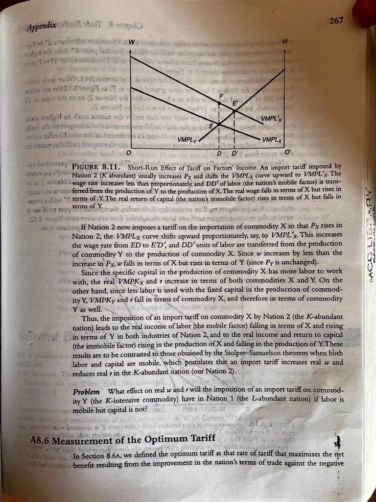 Optimum Tariff | PDF | Tariff | Exports