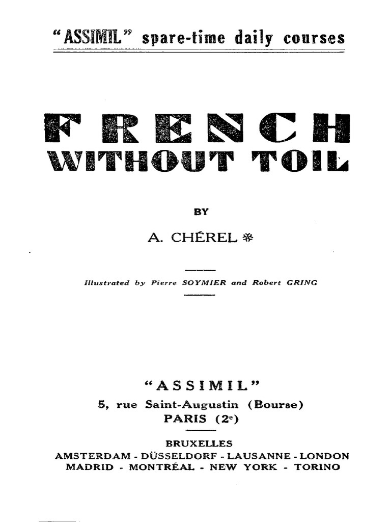 Assimil French | PDF