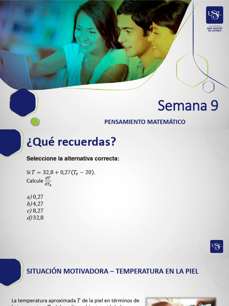 S9.2-Razón de Cambio | PDF | Velocidad | Temperatura