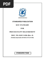 Koc Standard For: Standards Publication | PDF | Valve | Pipe (Fluid Conveyance)
