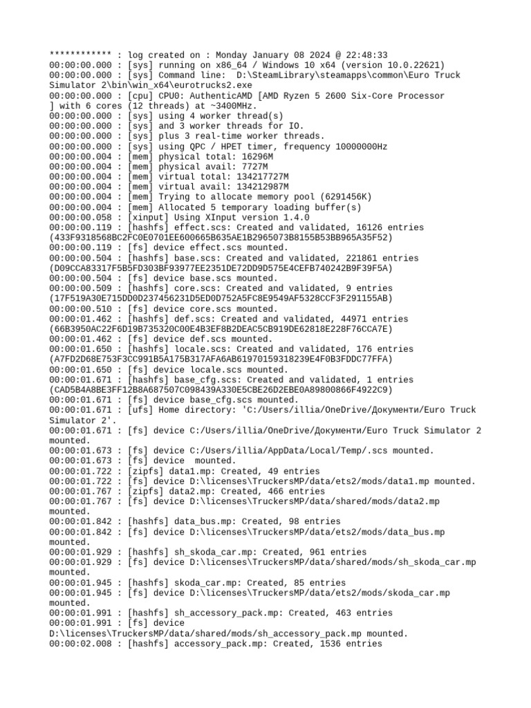 Game Log | PDF | Thread (Computing) | Software
