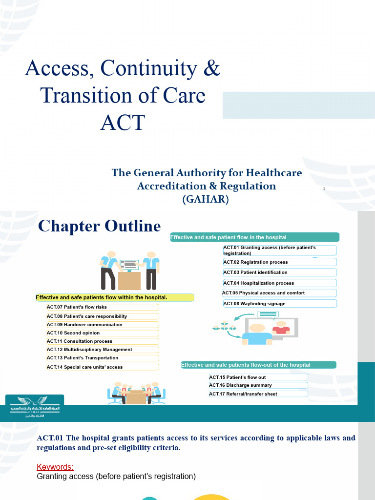 Access, Continuity & Transition of Care ACT: The General Authority For ...