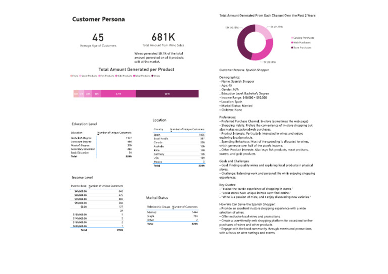 Customer Persona PDF | PDF
