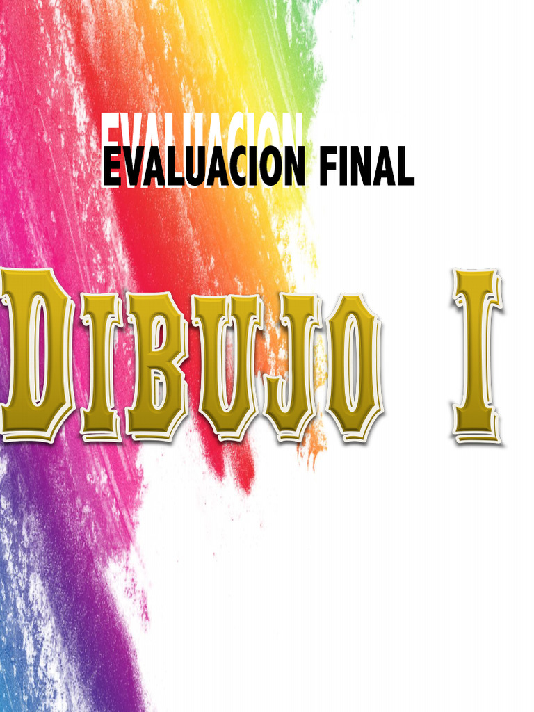 Ev Final Dibujo I | PDF