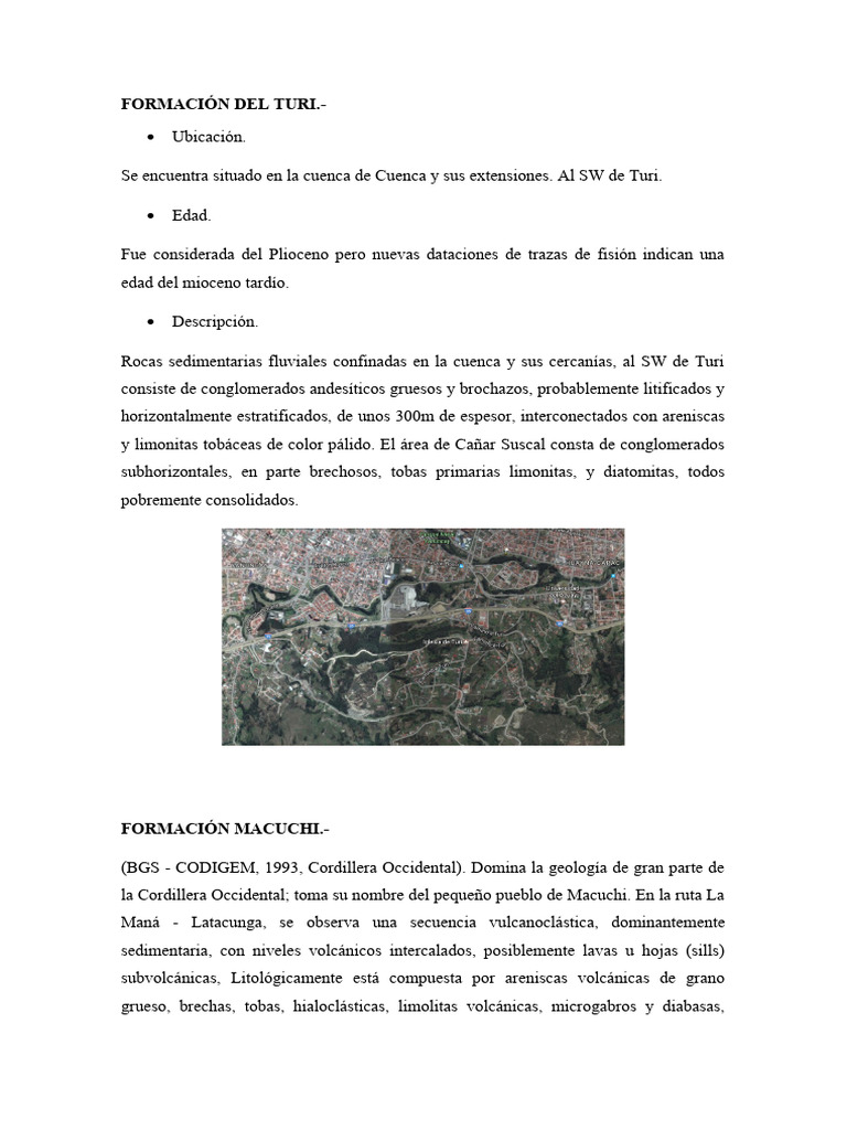 Formaciones Geo | PDF | Basalto | Geología