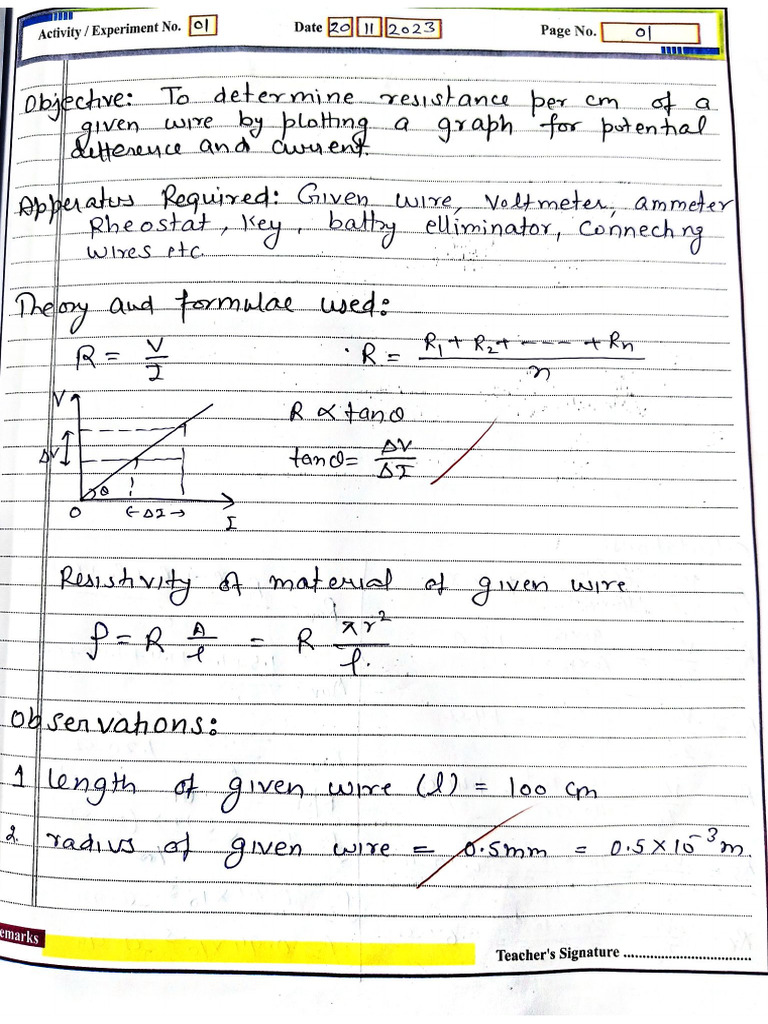 Xii Physics Experiments Pdf