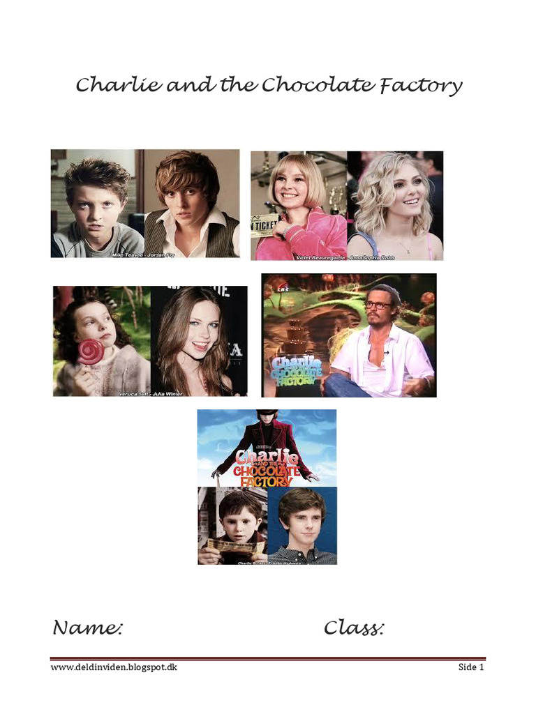 Charlie and The Chocolate Factory | PDF