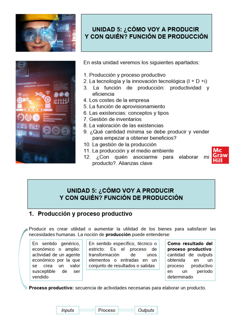 Presentación U.05 | Descargar gratis PDF | Inventario | Business