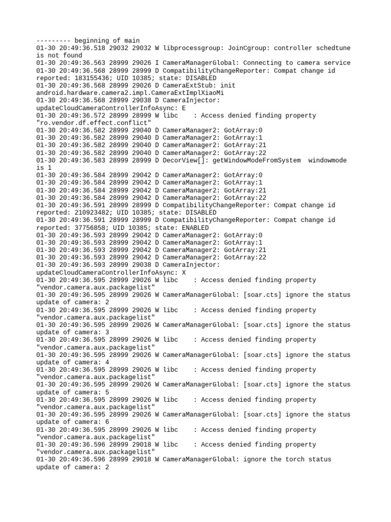 Log Cat 1706615376499 | PDF | Computer Architecture | Computing
