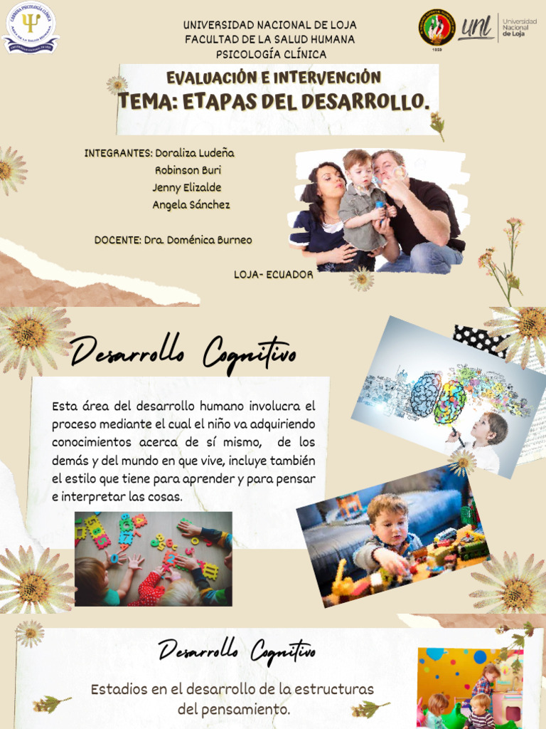 Etapas Del Dessarrollo Infantil | PDF | Pensamiento | Aprendizaje
