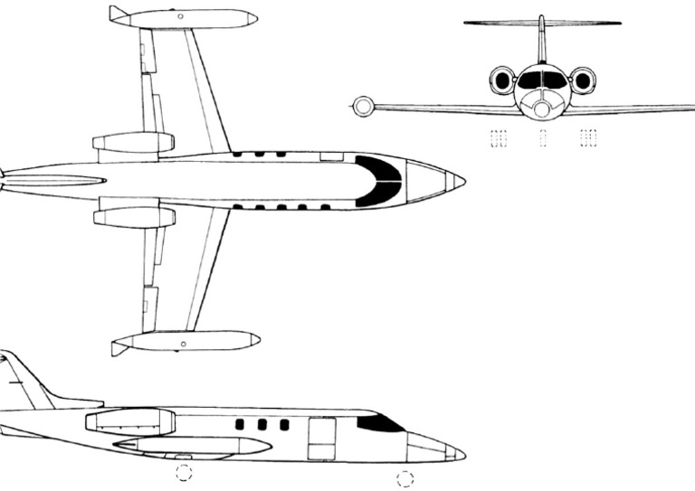 Bombardier Learjet 25D | PDF