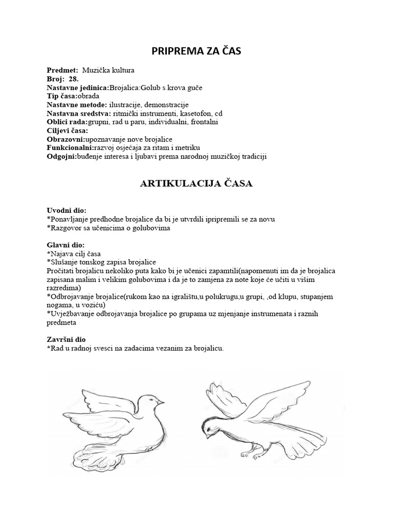 Golub S Krova Guče | PDF