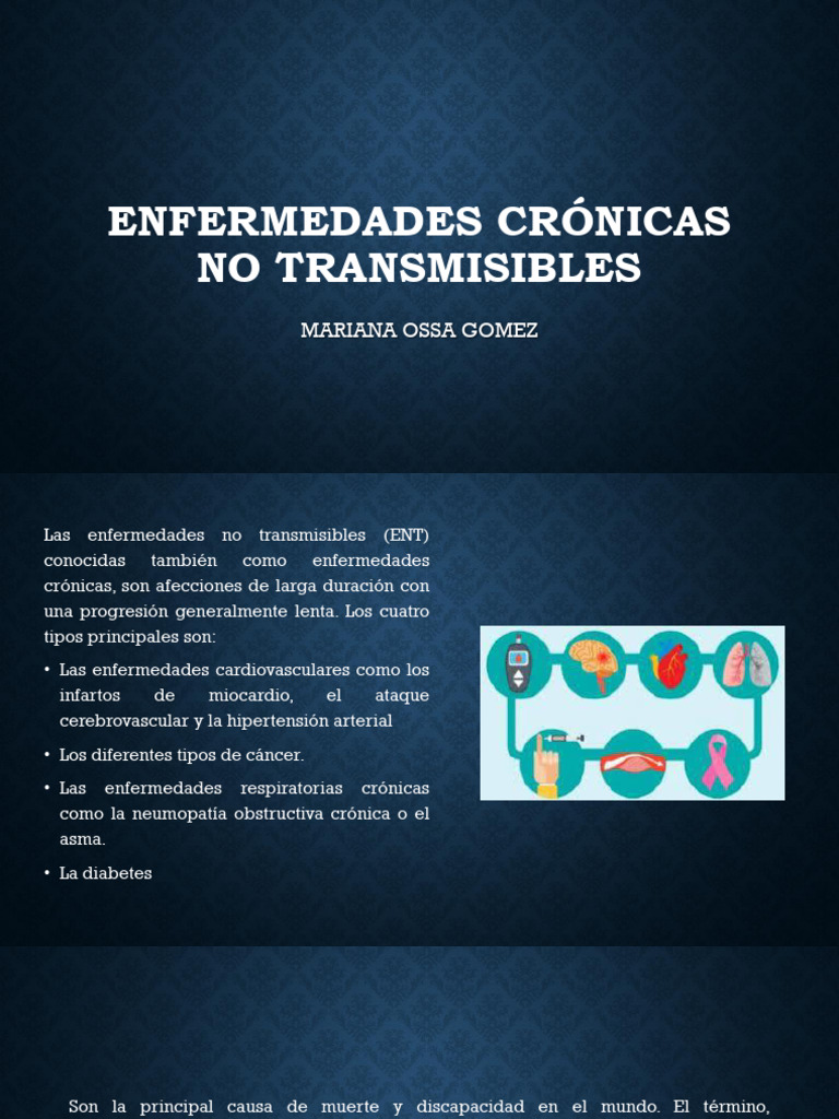 Enfermedades Cronicas NO Transmisibles | PDF | Enfermedades cardiovasculares | Las enfermedades ...