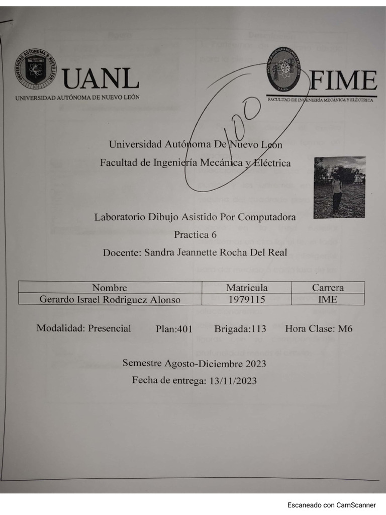 Practica-12 - Lab de Dibujo - 1979115 | PDF Practica-12 - Lab de Dibujo - 1979115 | PDF
