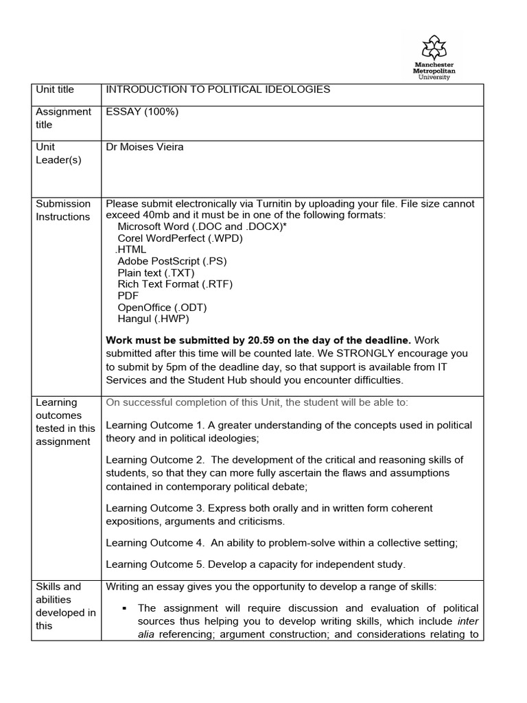 Assessment Briefing | PDF | Argument Assessment Briefing | PDF | Argument