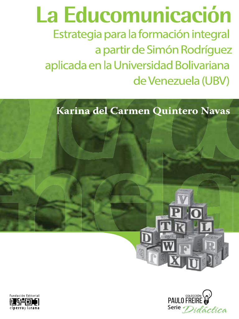 Libro La Educomunicacion. Autora Karina Quintero | PDF | Venezuela ...