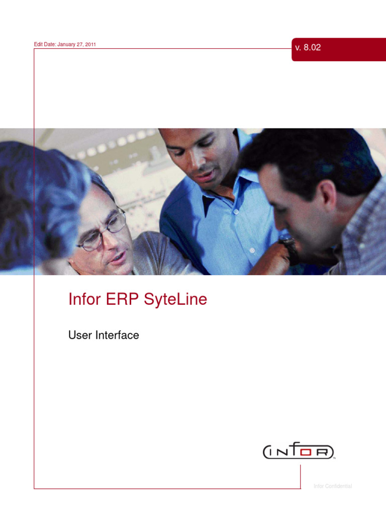 Syteline 8 User Interface Guide | PDF | System Software | Computing