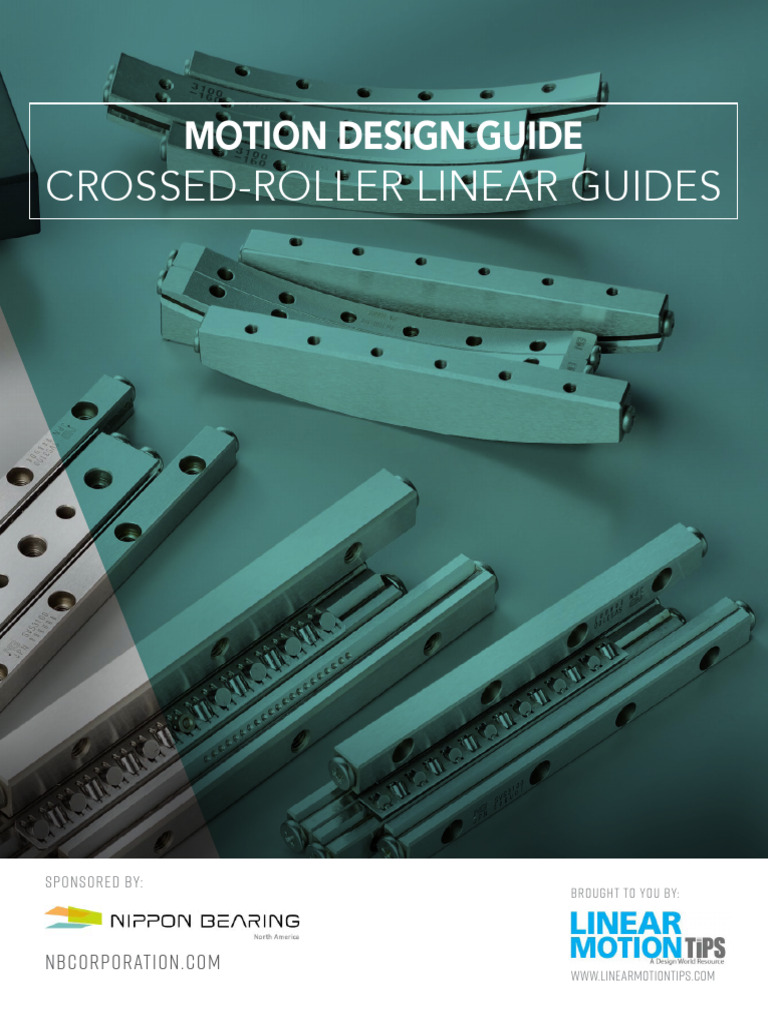 Crossed Roller DesignGuide | PDF | Bearing (Mechanical) | Friction