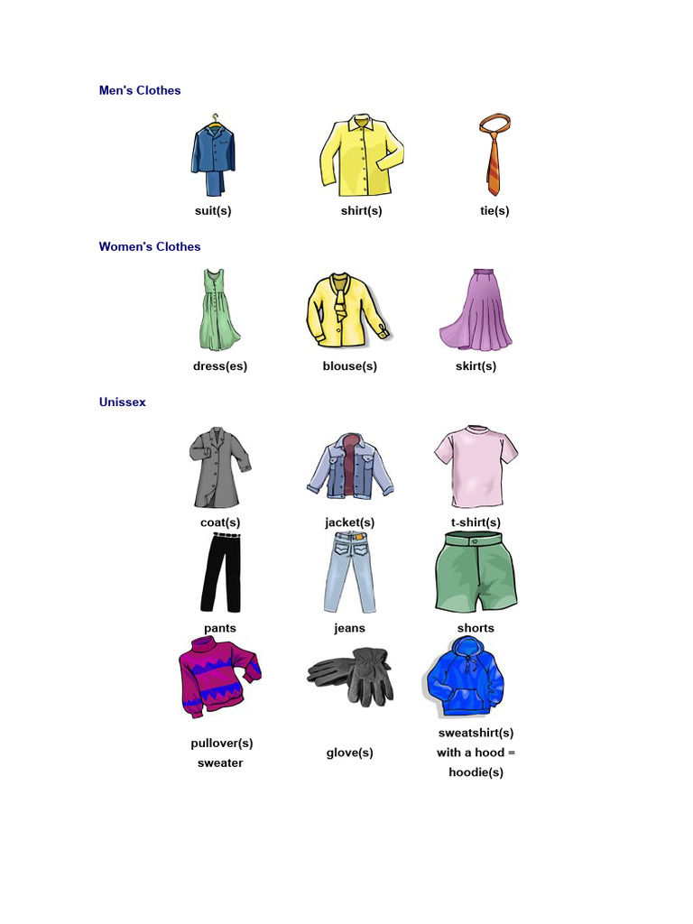 Clothes | PDF