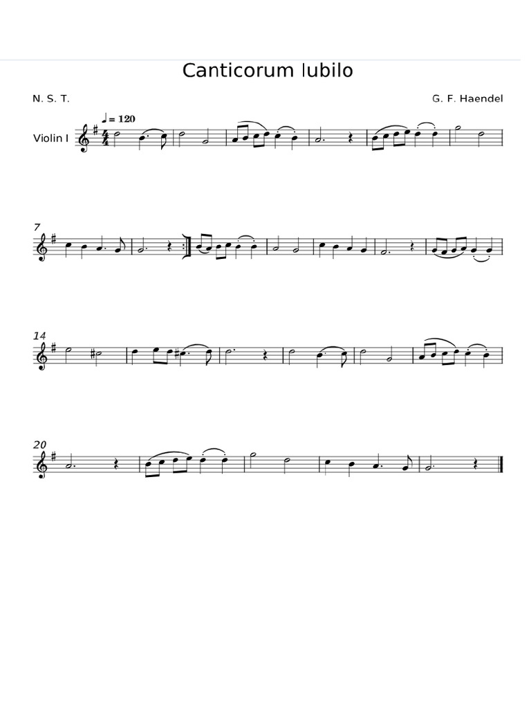 Canticorum Violinoi | PDF