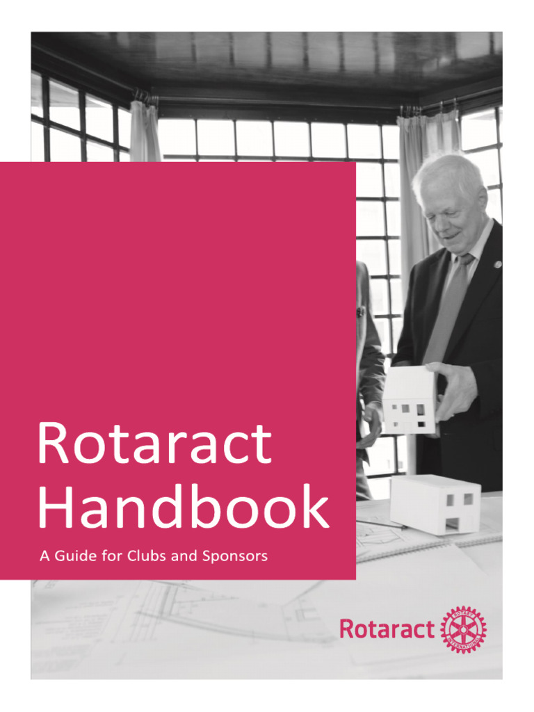 Rotaract Club Handbook for Sponsors | PDF | Fundraising | Committee