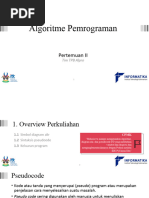 Materi Flowchart Dan Pseudocode | PDF