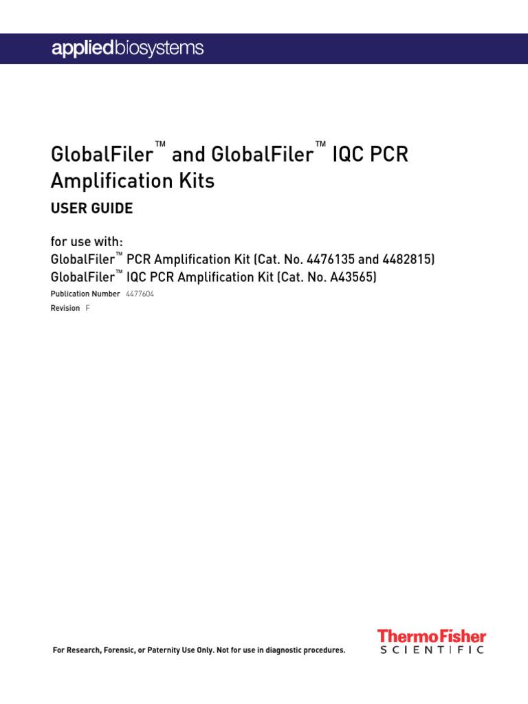Global Filer | PDF | Primer (Molecular Biology) | Microsatellite