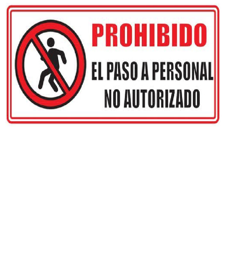 No Siga Sin Ser Autorizado | PDF