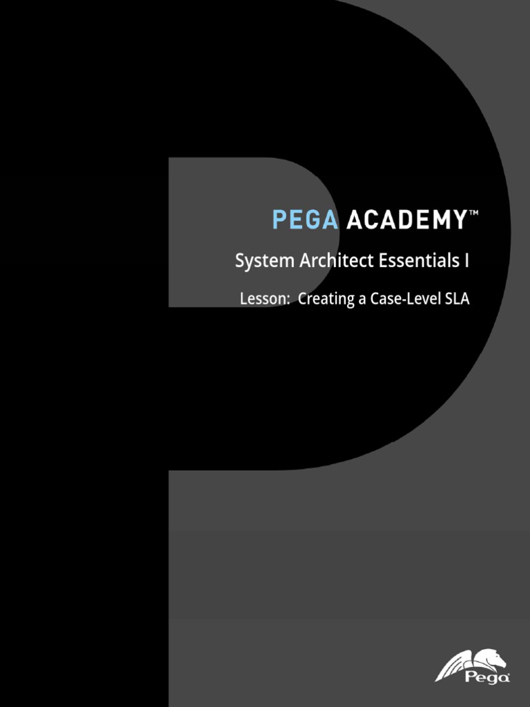 Case-Level SLA Creation Guide | PDF