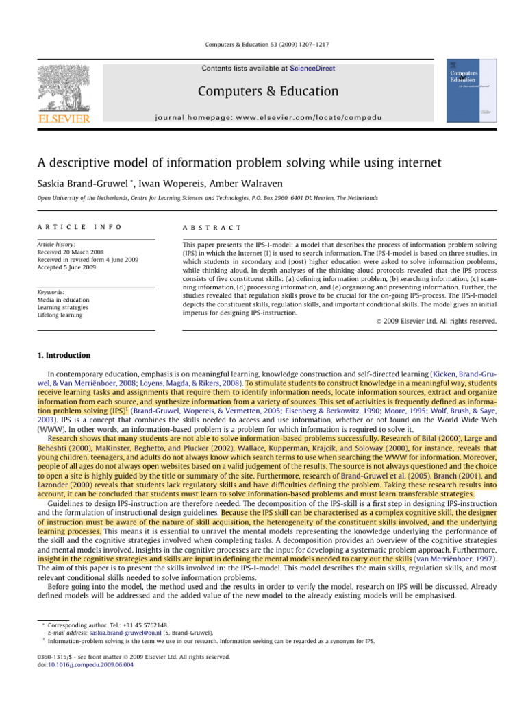 Descriptive Model | PDF