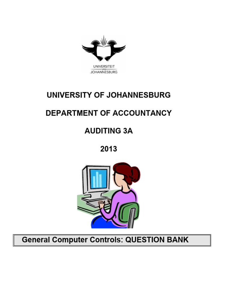 General Computer Controls Question Bank 2013 | PDF | Password | Access ...