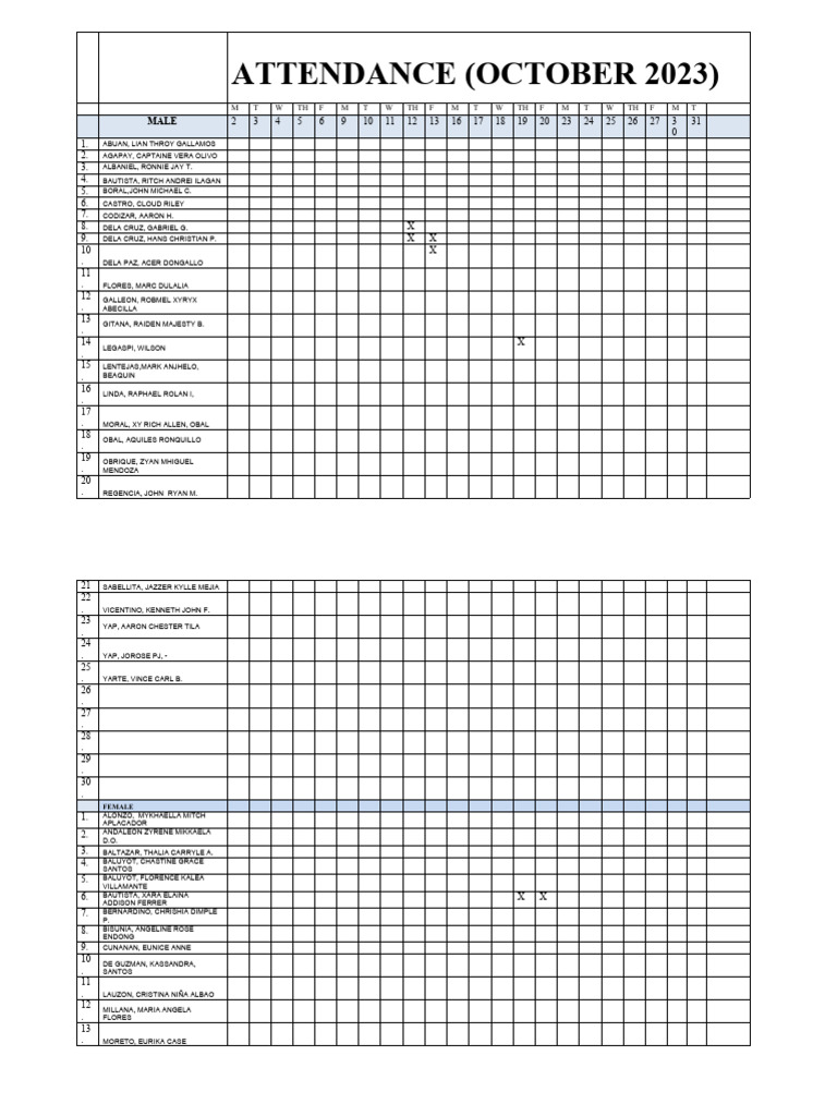 Attendance 9-Archimedes | PDF