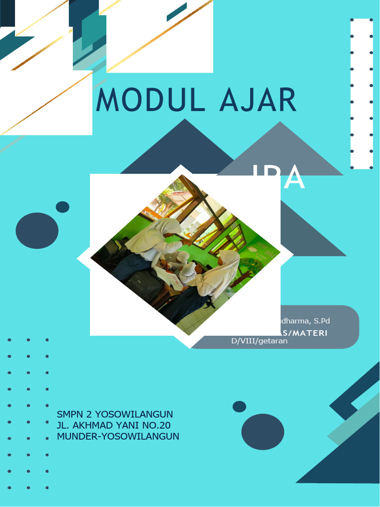 Modul Ajar Getaran dan Gelombang Kelas 8 | PDF | Kajian Bahasa Asing