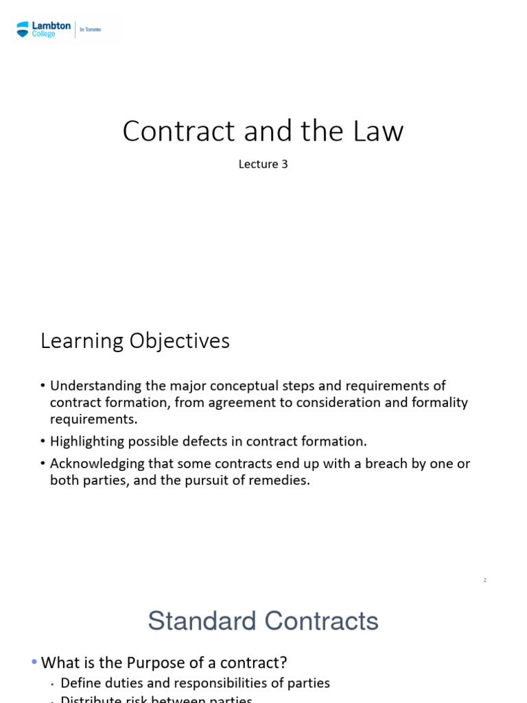 2033 - 03 - Contract Law | PDF | Misrepresentation | Estoppel
