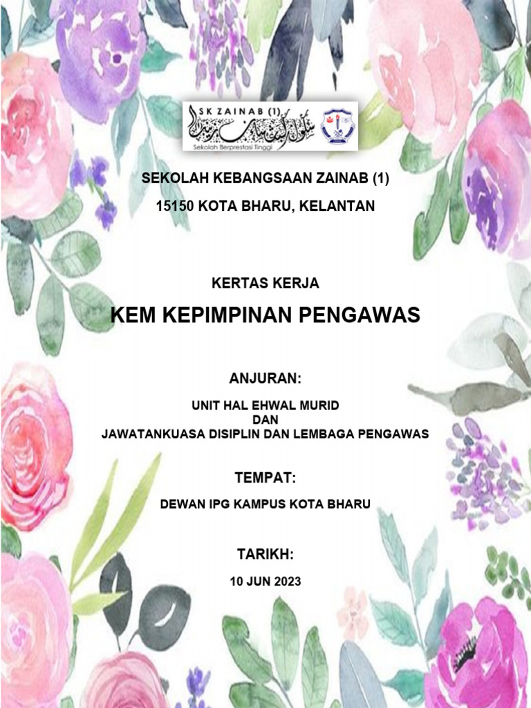 Kertas Kerja Kem Kepimpinan | PDF