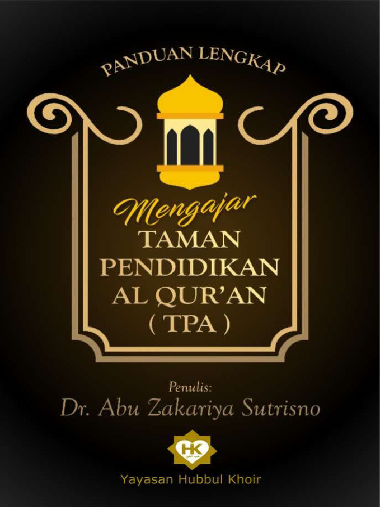 Panduan Mengajar Taman Pendidikan Al Qur'an | PDF | Agama & Spiritualitas