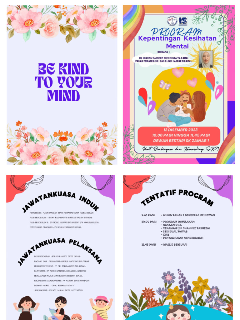 Buku Program Kesihatan Mental | PDF