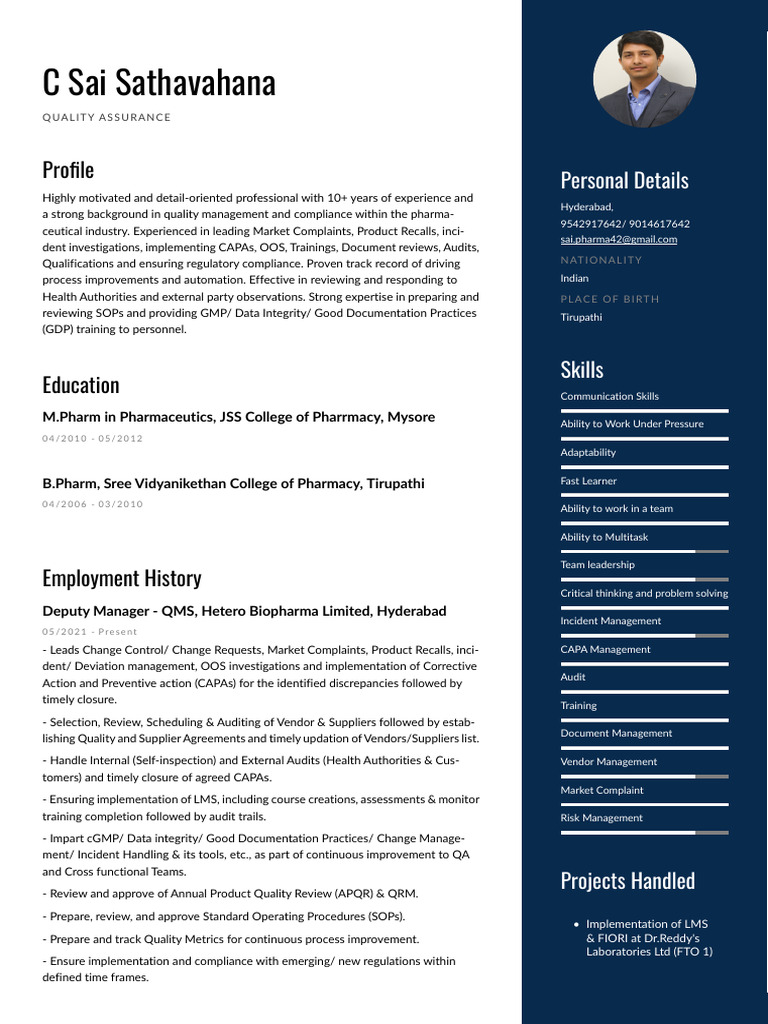 Sai Resume | PDF | Business