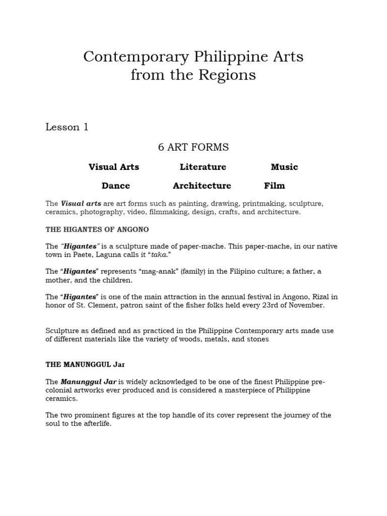 CPAR Reviewer Updated | PDF | Textiles | Weaving