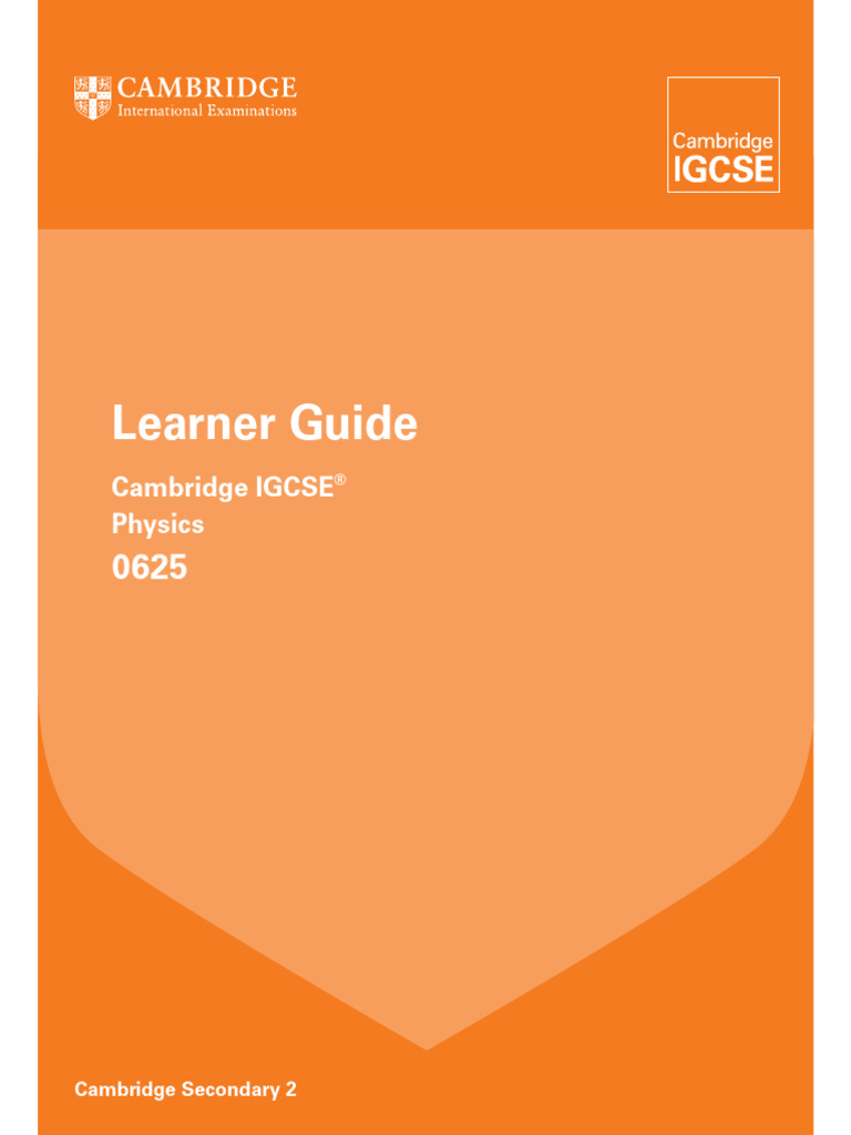 IGCSE Physics Guide | PDF | Acceleration | Force