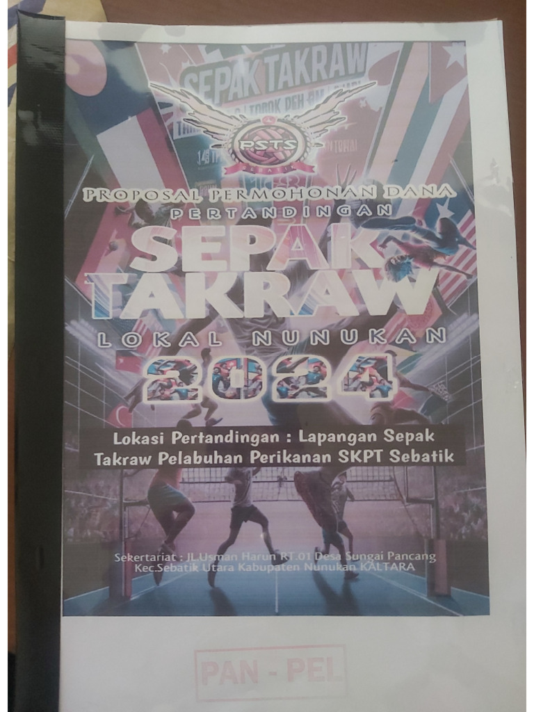 Proposal Sepak Takraw SKPT Sebatik 2024 | PDF