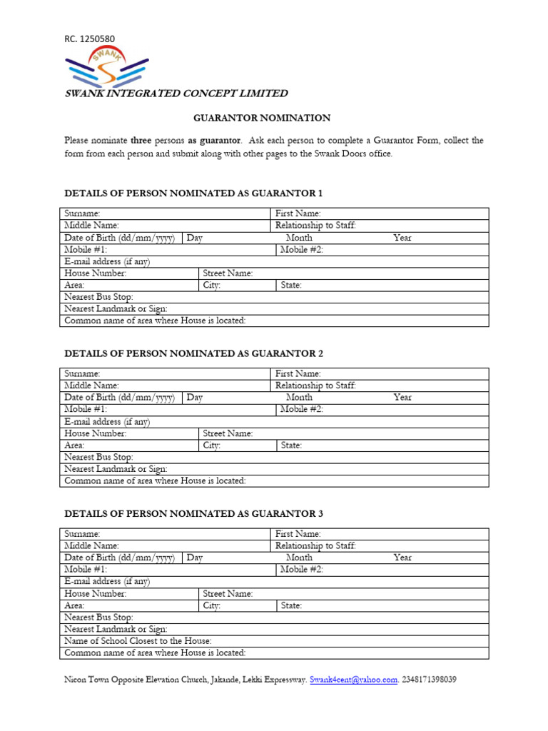 Swank Fidelity Guarantee | PDF