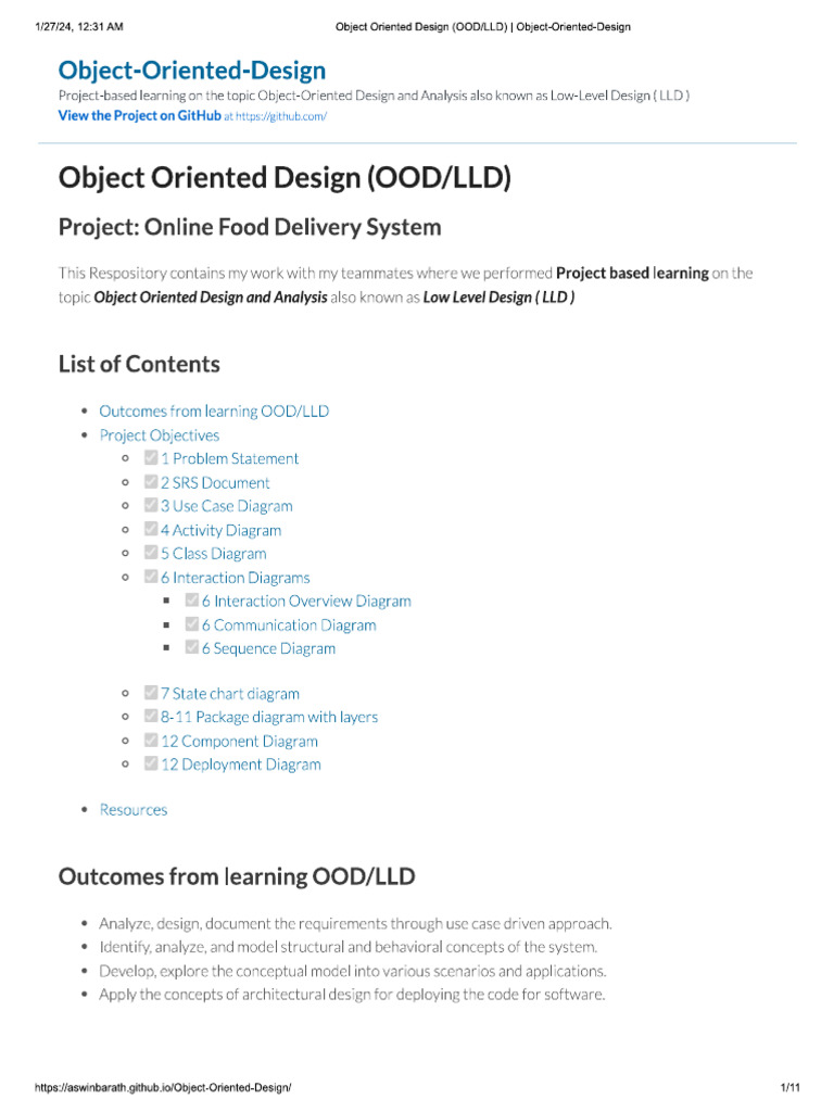 OOAD and LLD | PDF