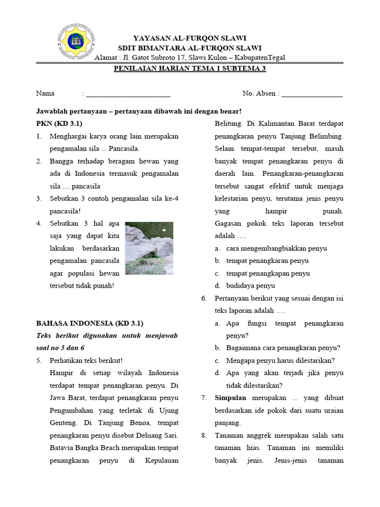 PH Tema 1 ST 3 | PDF