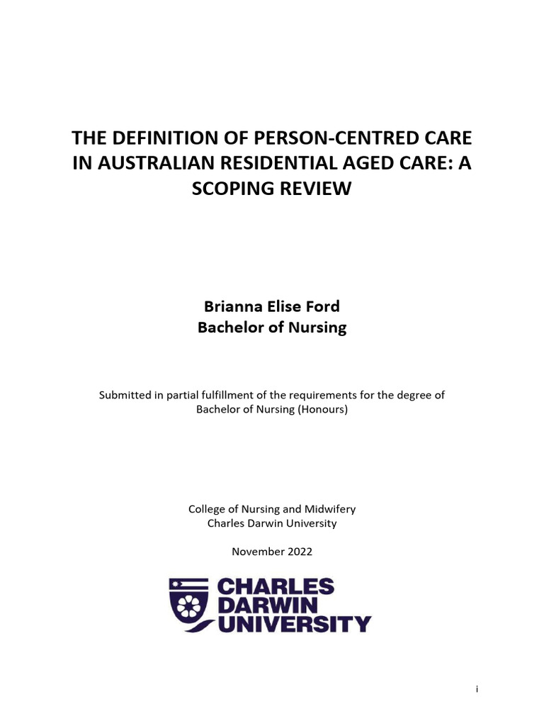 Ford | PDF | Systematic Review | Nursing